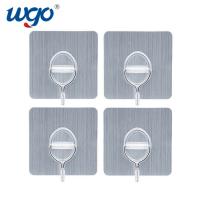 China SGS Towel Hanging Bathroom Wall Hooks 20mm Deep Moisture Proof for sale