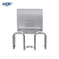 China Self Adhesive Sponge Brush Bathroom Caddy Holder Damage Free ODM 100mm Wide for sale