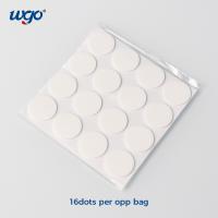 China Removable Transparent Round coloured sticky dots 19mm Diameter ReaCH for sale