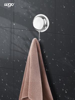 China Stainless Steel Damage Free Double Robe Hook Hanging Kitchen Bath Suction for sale