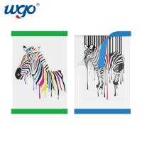 China ISO 9001 Acrylic Wall Sign Holder For Wall Mounted Poster ODM accepted for sale