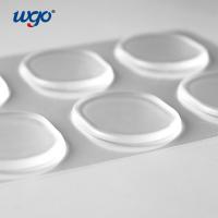 China ISO 9001 32mm Adhesive Silicone Pad Doorknob Crash Protective Sticky Pads for sale