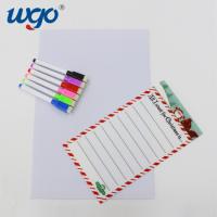 China Repositionable Sticky Dry Erase Board A3 11x17 Sticky Wall Whiteboard White Writing Board for sale