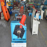 China Cr12 Roller Rack Upright Roll Forming Machine 16 Roller Stations for sale