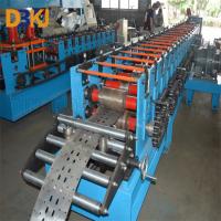 China Cr12 Roller Rack Upright Roll Forming Machine 16 Roller Stations for sale