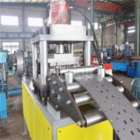 China Supermarket Shelves Rack Upright Roll Forming Machine 16 Steps Roller for sale