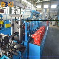 China 15T Solar frame Strut Channel Roll Forming Machine 20 Roller for sale
