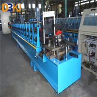 China 15T Solar frame Strut Channel Roll Forming Machine 20 Roller for sale