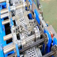 China 100mm Shaft Scaffold Plank Roll Forming Machine Automatic Forming Machine 12 Tons for sale