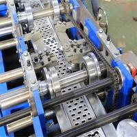 China 100mm Shaft Scaffold Plank Roll Forming Machine Automatic Forming Machine 12 Tons for sale
