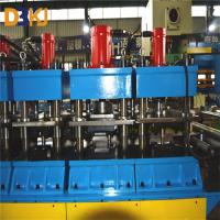 China 1.5-2.5mm Door Frame Roll Forming Machine 15 Stations Panasonic PLC for sale