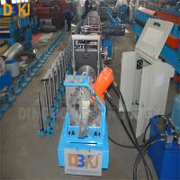 China GI Material Door Frame Making Machine 68mm Shaft Dia Chain Transmission for sale
