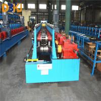 China GI GL PPGI PPGL Door Frame Roll Forming Machine With 5 Tons Hydraulic Decoiler for sale