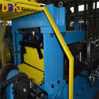 China 0-15m/min Purlin Roll Forming Machine Purlin Making Machine PLC Touch for sale