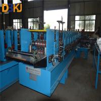 China Gearbox Chain Drive C And Z Purlin Machine 14 Roller Stations for sale