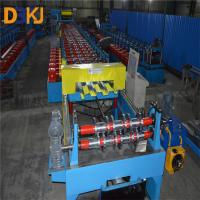 China 8-10T Deck Floor Roll Forming Machine 4KW 85mm Shaft Diameter for sale