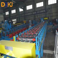 China 4KW Hydraulic Deck Floor Roll Forming Machine Cr12 Roller Material for sale