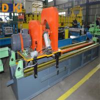 China PLC Automatic Pipe Production Line 0.5-2.7mm Thickness Customized Colour for sale