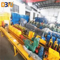 China DB60 Tube Mill Line 242kW Pipe Making Machine PLC Control System for sale