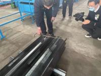 China Cr12Mov Blade Highway Guardrail Machine Two And Three Waves for sale