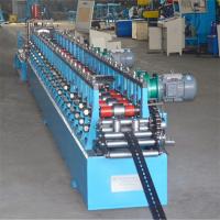 China Electric Rack Upright Roll Forming Machine Cutting 1-3mm Thcikness for sale