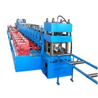 China Galvanized Highway Guardrail Roll Forming Machine M Post 11 stations for sale