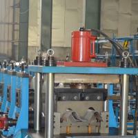 China Galvanized Steel Highway Guardrail Roll Forming Machine 100mm Diameter Shaft for sale