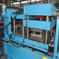 China Cr12Mov Blade Highway Guardrail Roll Forming Machine PLC Controlled for sale