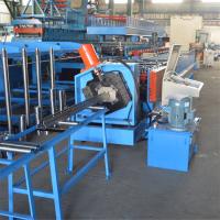 China Upright Racking Roll Forming Machine 1-3mm Galvanized Steel for sale