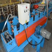 China Galvanized Steel Box Beam Roll Forming Machine 10-15m/min Speed for sale