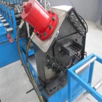 China Hydraulic Cutting Scaffold Plank Roll Forming Machine No45 Steel Rollers for sale