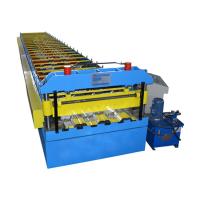 China 3Phase Deck Floor Roll Forming Machine Roofing Sheet Roll Forming Machine  22KW for sale
