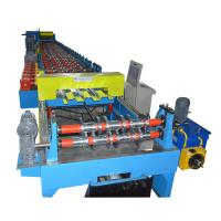 China 3Phase Deck Floor Roll Forming Machine Roofing Sheet Roll Forming Machine  22KW for sale