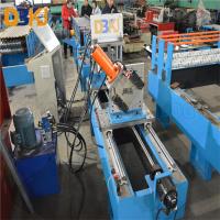 China Steel Stud And Track Roll Forming Machine 1.5T Chain Driving System for sale