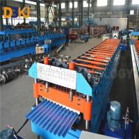China Steel Roof Panel Roll Forming Machine CE ISO Metal Roof Panel Machine for sale
