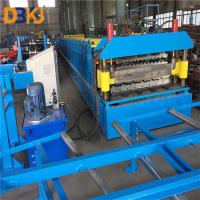 China Double Layer Roof Panel Roll Forming Machine 10-15 Meter/Min Speed for sale