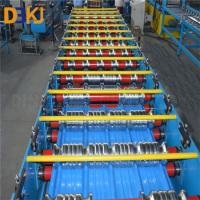 China 18 Stations Roof Panel Roll Forming Machine Glazed Sheet Roll Forming Machine 5.5Kw for sale