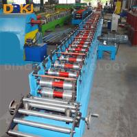 China 7.5Kw Roof Panel Roll Forming Machine Gutter Roll Forming Machine 16 Roller Stations for sale