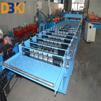 China 5.5Kw Roof Panel Roll Forming Machine 1220mm Roof Sheet Making Machine for sale