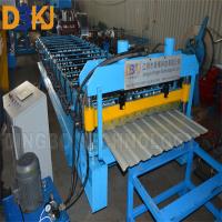 China Colored Steel Plate Metal Roofing Roll Former Galvanized Board for sale