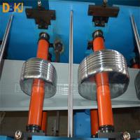 China 18 Roller Stations Roof Panel Roll Forming Machine Downspout Roll Forming Machine 3Kw for sale
