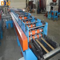 China 18 Roller Stations Roof Panel Roll Forming Machine Downspout Roll Forming Machine 3Kw for sale