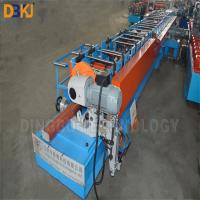 China 18 Roller Stations Roof Panel Roll Forming Machine Downspout Roll Forming Machine 3Kw for sale