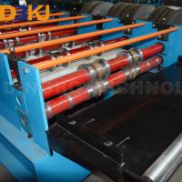 China Tr4 Tr5 Tr6 Roof Roll Forming Machine PLC Control System Cr12 Roller Material for sale