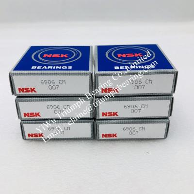 China NSK  Deep Groove Ball Bearing 6906CM , 6906 for sale
