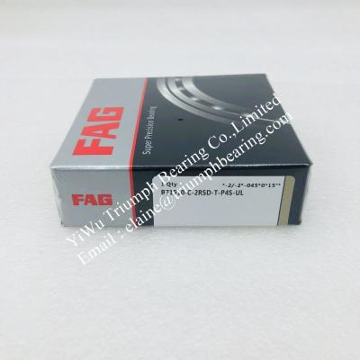 China FAG  Spindle bearings , Angular Contact Ball Bearing  B71910-C-2RSD-T-P4S-UL for sale