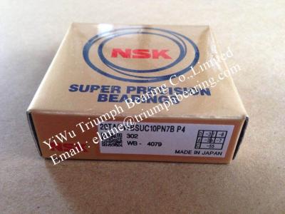 China NSK ball screw bearing ,  Precision angular contact ball bearing  20TAC47B SUC10PN7B P4 for sale