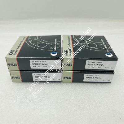 China FAG  Spindle bearings , Angular Contact Ball Bearing Single Row B7008-E-T-P4S-UL for sale