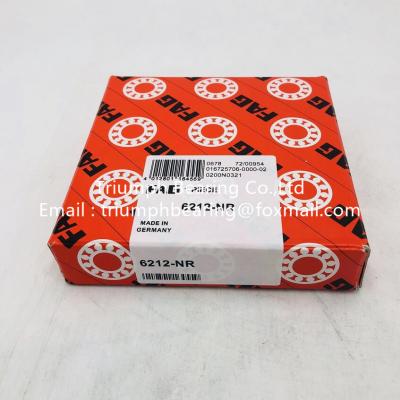 China FAG  Deep Groove Ball Bearings   6212-NR for sale