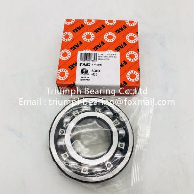 China FAG  Deep Groove Ball Bearings   6309-C3  , 6309 for sale